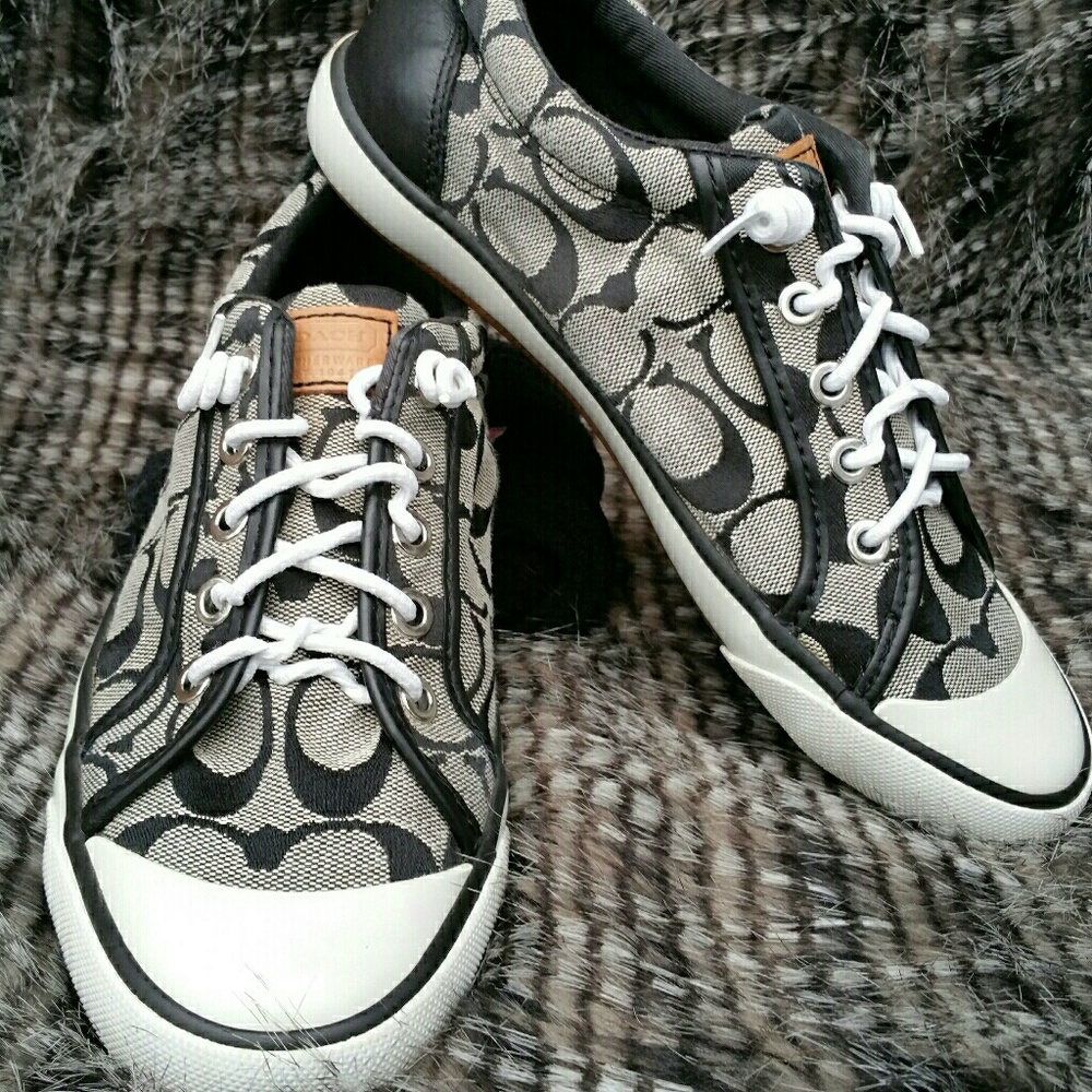 Coach Signature Pattern Shoes - Gem